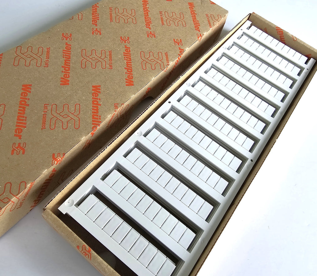 Weidmuller 1677220000 MF 10/6 MC NE WS Terminal Markers ( Box of 600 ) – PLC BARN