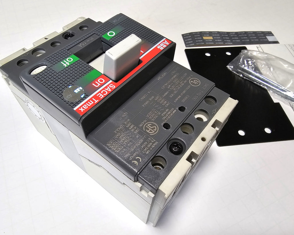 ABB SACE T1N 100 Tmax 15A Molded Case Circuit Breaker – PLC BARN