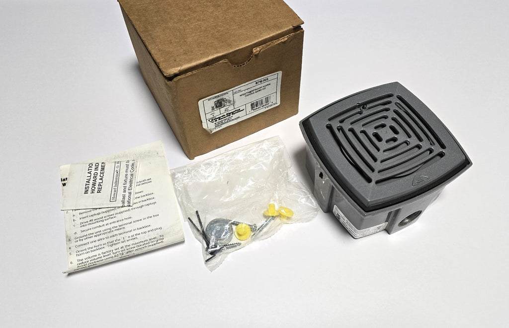 Edwards 876-N5 Adaptahorn Weatherproof Horn 120VAC - New – PLC BARN