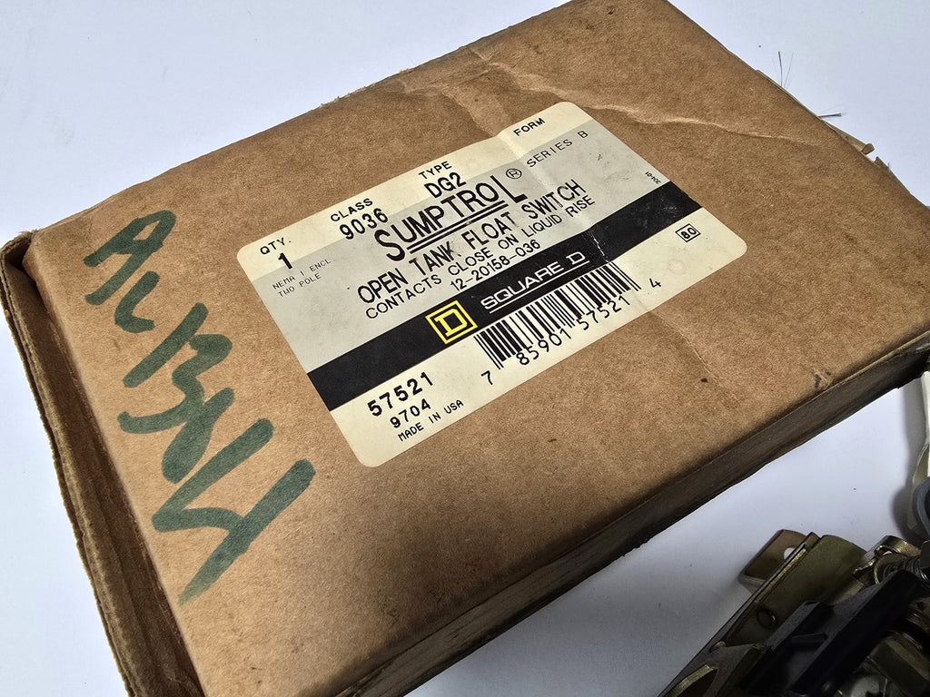 Square D Sumptrol Pumptrol DG2 Open Tank Float Switch 12-20158-036 - N ...