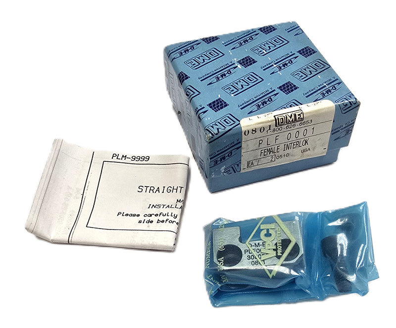 DME PLF0001 Interlock Straight Side Lock Female Width -1.500 - New ...