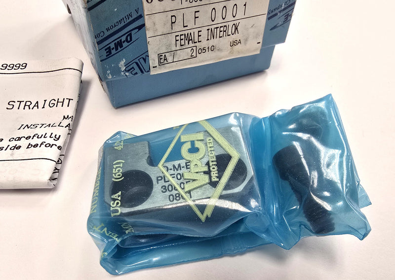 DME PLF0001 Interlock Straight Side Lock Female Width -1.500 - New ...