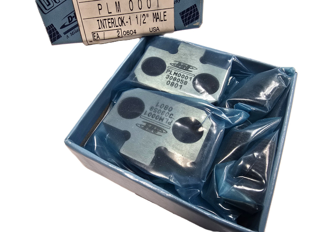 DME PLM0001 ( 1 Box of 2 ) Interlock Straight Side Lock Male Width -1 ...