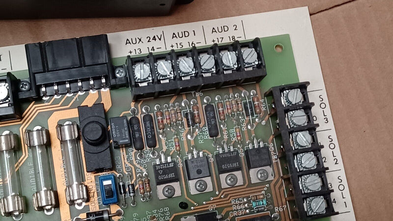MICRO 1 -EV Chemetronics Fire Control 7-010-0450 CPU Panel & AGC-4 Pow ...