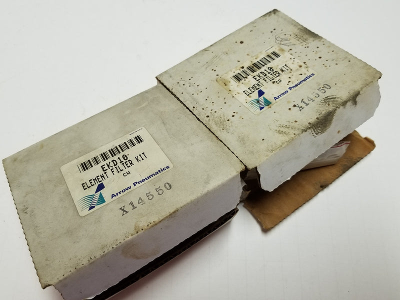 Lot of 2 Arrow Pneumatics EKD10 Filter Emelent Kit / D1004 – PLC BARN