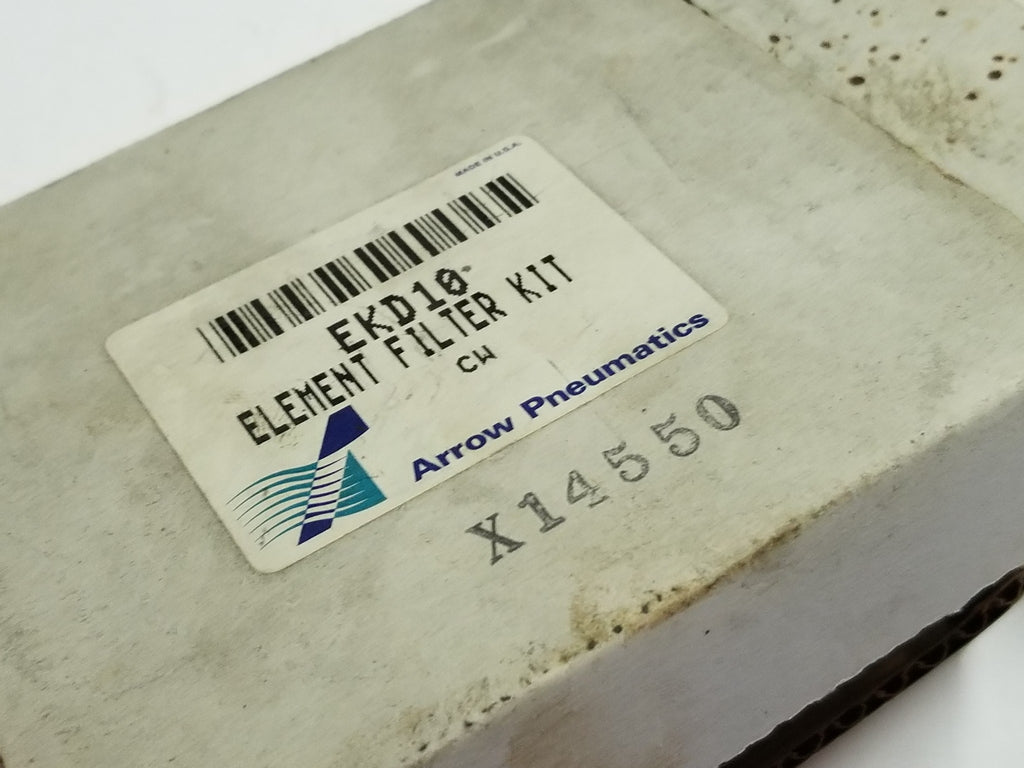 Lot of 2 Arrow Pneumatics EKD10 Filter Emelent Kit / D1004 – PLC BARN