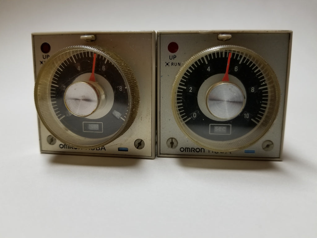 Lot of 2 Omron H3BA-8 Timer / Relay Counters – PLC BARN
