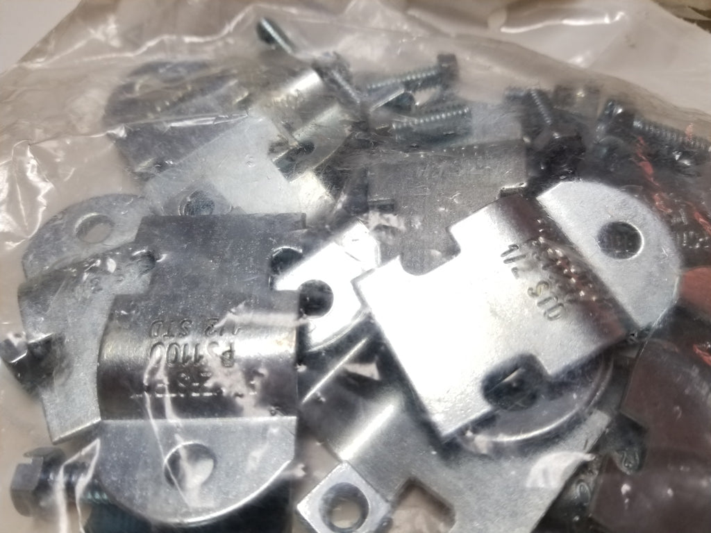 Power-Strut PS1100 Standard Pipe Clamp for 1/2" GRC / IMC Conduit (90 ...