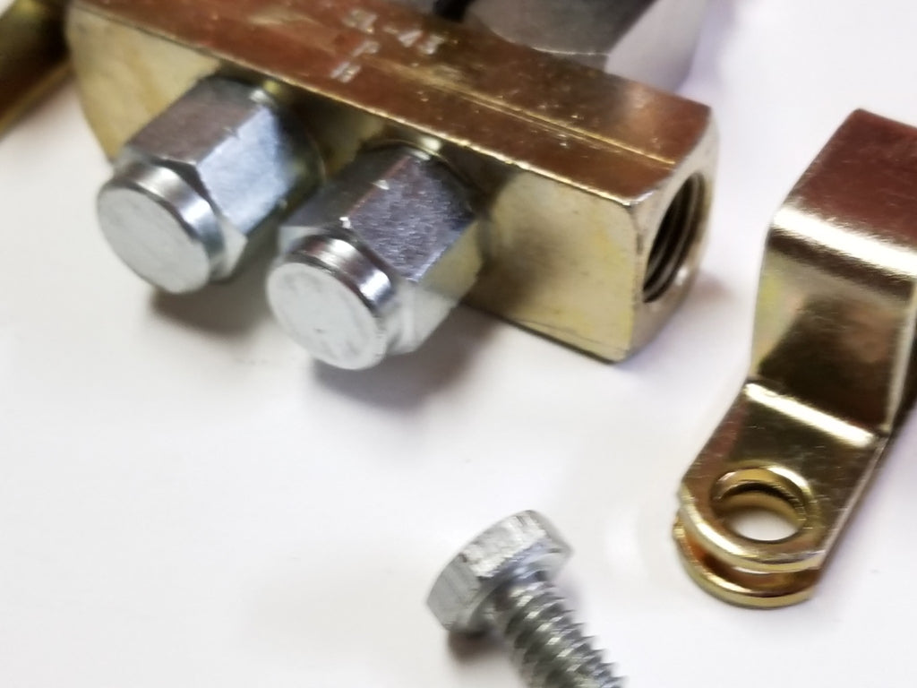 Lincoln SL-43 2-Unit Oil Dispensing Manifold 1/4" NPT Includes Bracket ...