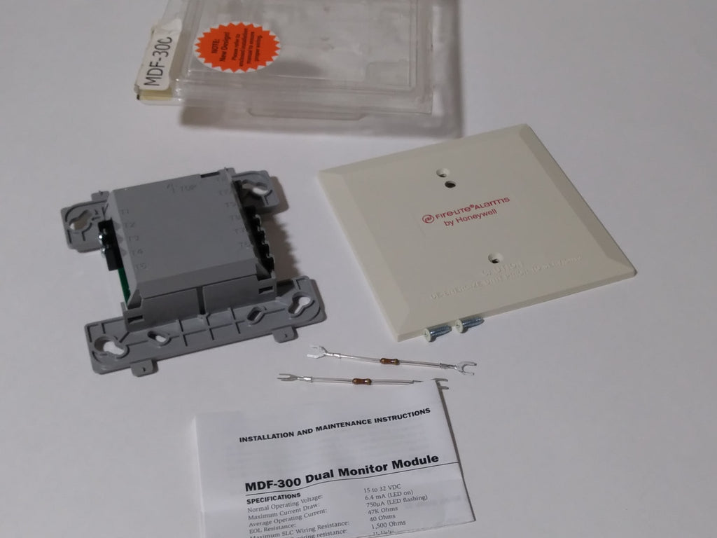 Fire-Lite / Honeywell MDF-300 Dual Monitor Module – PLC BARN