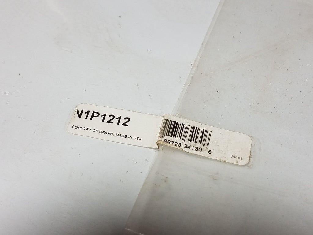 Wiegmann N1P1212 Subpanel for 12"x12" Enclosure - Subpanel is 10-1/4"x ...