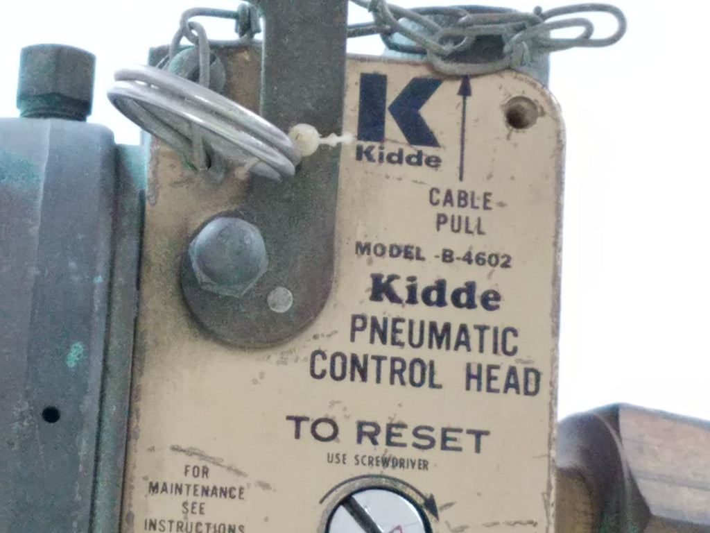 Kidde 872365 Pneumatic Control Head Model B-4602 – PLC BARN