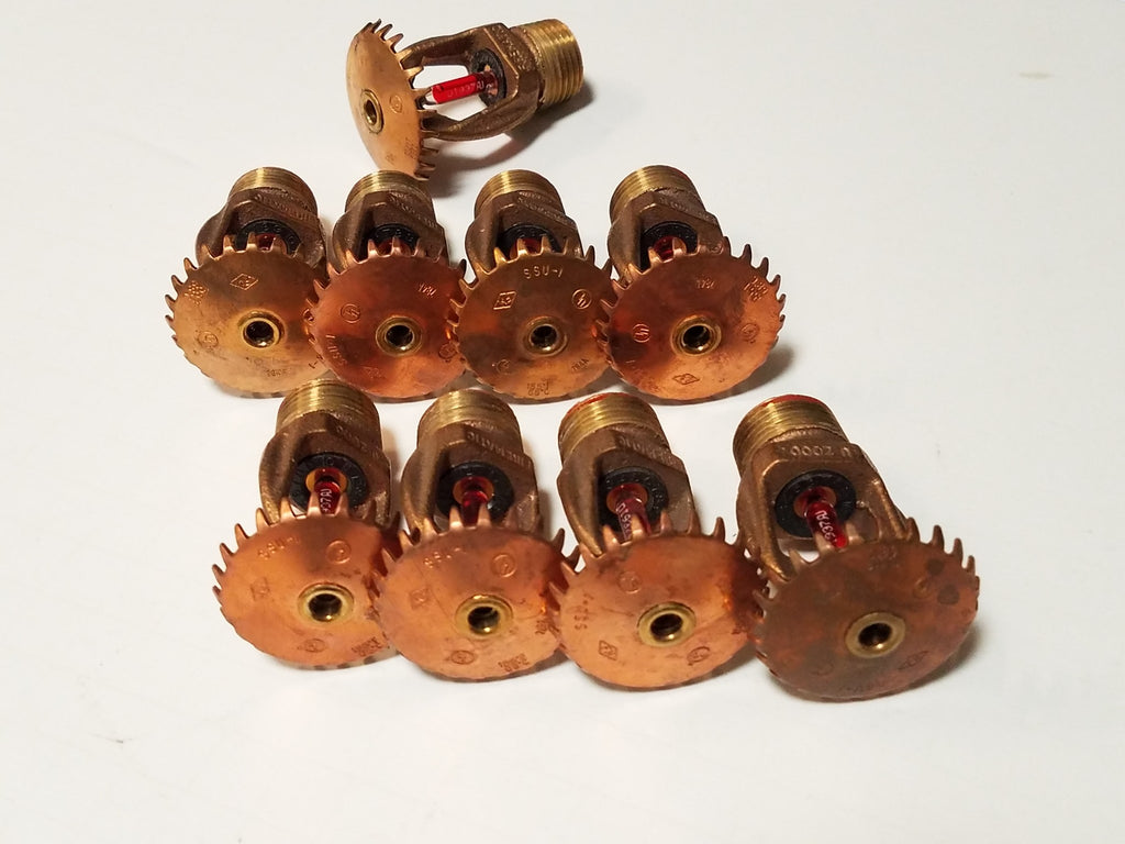 Lot of 9 Firematic SSU-1 U2000 784A 155 Degree Fire Sprinkler Head / N ...