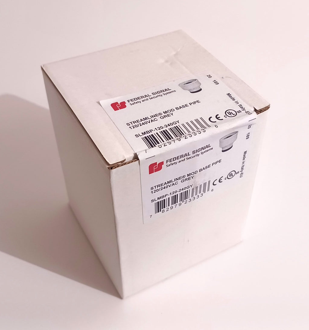 Federal Signal StreamLine SLMBP-120-240GY Modular Base Pipe 120/240VAC ...