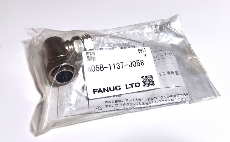 Fanuc A05B-1137-J058 12 Pin EE Elbow Connector Assembly – PLC BARN