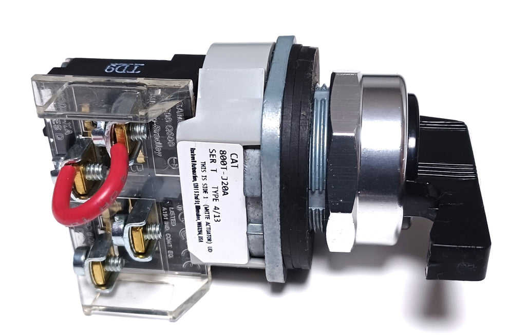Allen Bradley 800T-J20A Selector Switch 3-Position Spring Return / New ...