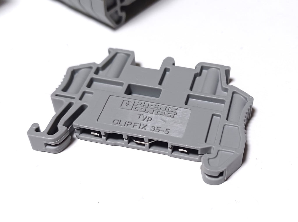 Phoenix Contact CLIPFIX 35-5 Terminal Block End Anchors 3022276 ( Lot ...