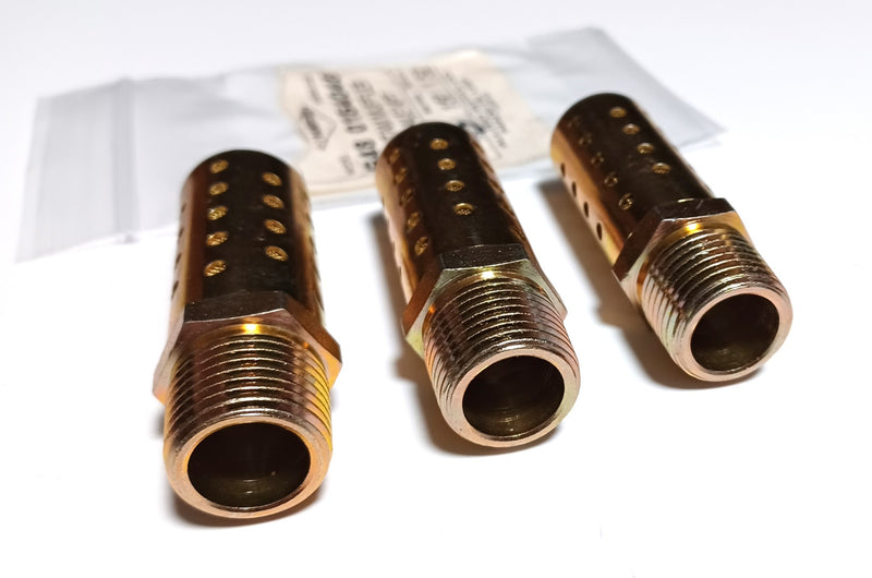 Alwitco Genuine B48 0154048 Bantam 1/2" Male NPT Exhaust Muffler ( Lot ...