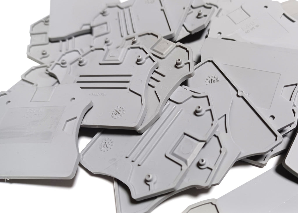 Eaton XBACUT10 Terminal Block End Cover AC-UT 10 ( Lot of 39 ) – PLC BARN