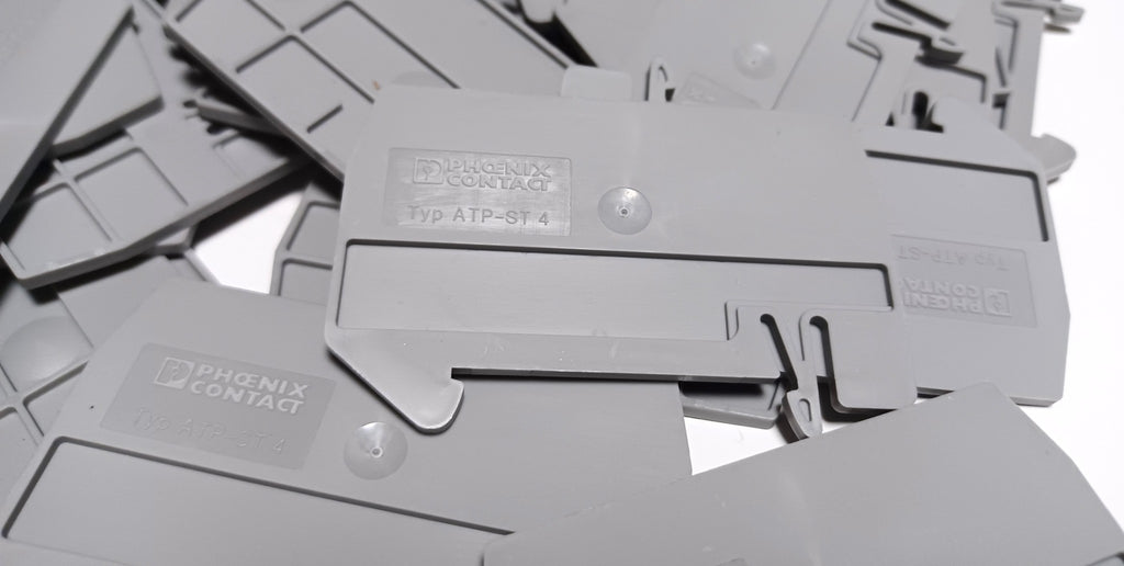 Phoenix Contact ATP-ST 4 Gray Terminal Block Barrier 3030721 ( Lot of ...