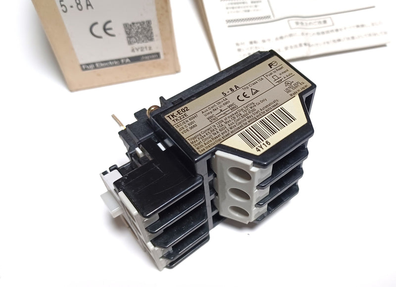 Fuji Electric TK-E02 5-8A Thermal Overload Relay – PLC BARN