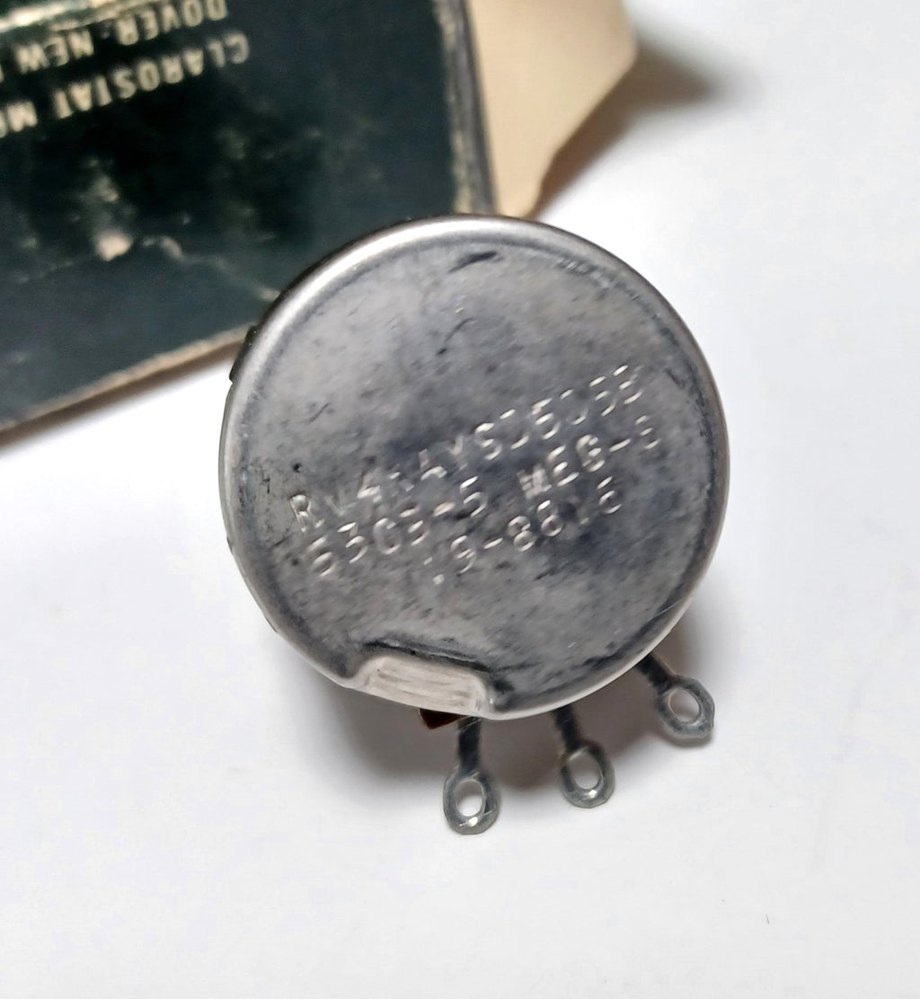 Clarostat RV4NAYSD505B Linear Potentiometer 5MEG Ohms 53C3-5 MEG-5 19 ...