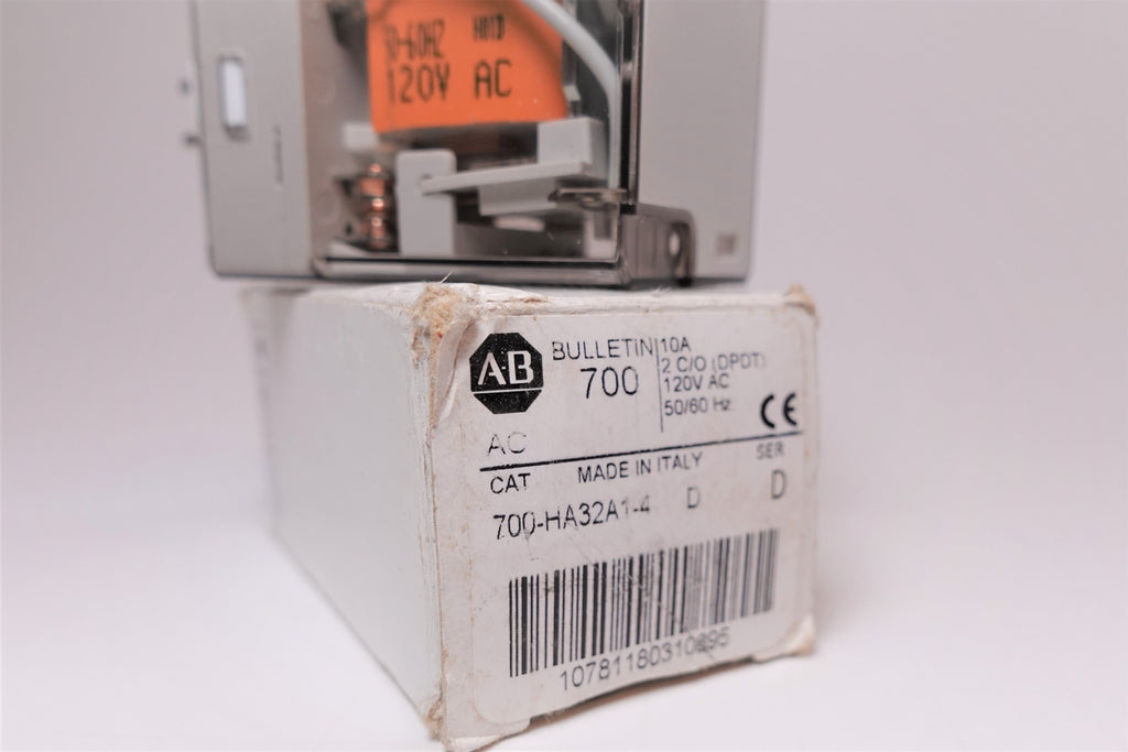 Allen Bradley 700-HA32A1-4 10A 2 C/O DPDT 120VAC Relay Coil – PLC BARN