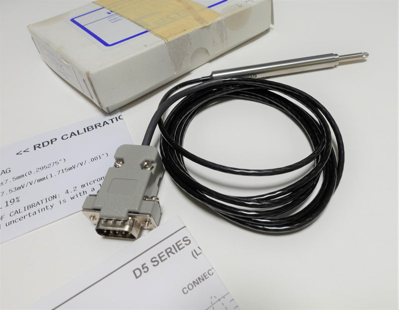 RDP Group D5/300AG Electrosense Displacement Transducer LVDT D5 – PLC BARN