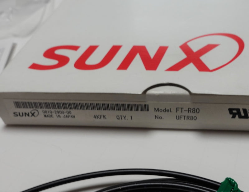SUNX FT R80 Fiber Optic Sensor PLC BARN sunx-ft-r80-fiber-optic-sensor-plc-barn