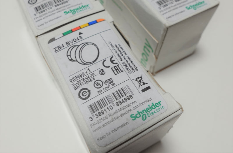 Schneider ZB4BV043 ( Lot of 5 ) 22mm Red LED Pilot Light Head – PLC BARN