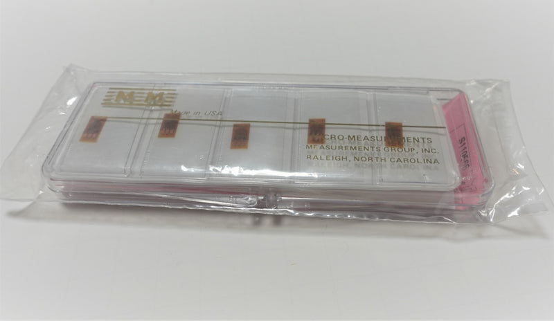 Micro Measurements CEA-06-062UV-350 PK/5 Strain Gauge OHMS: 350.0 ±0.4 – PLC BARN