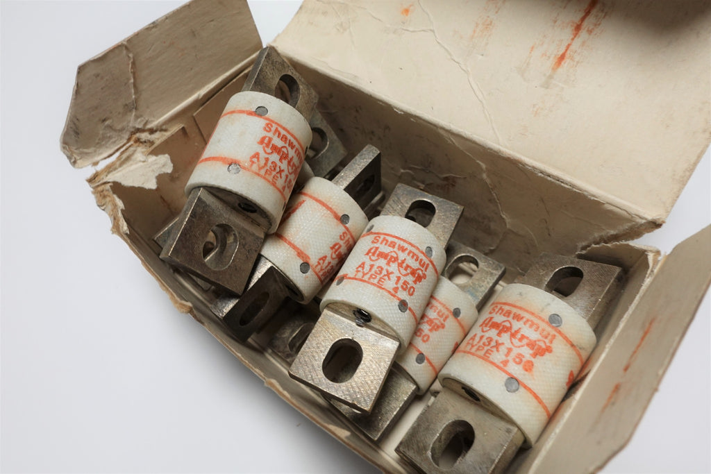 Shawmut A13X150 ( Lot of 10 ) Amp Trap 150 Amp Type 4 Form 101 Fuses ...