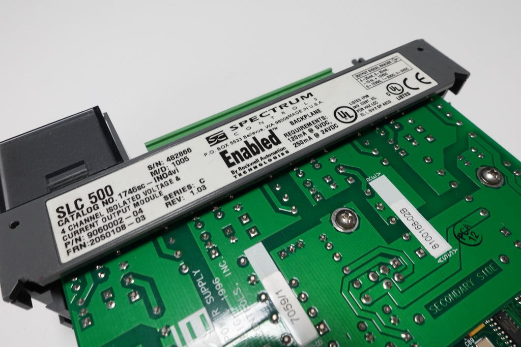Spectrum 1746sc-INO4vi 4CH Isolated Voltage & Current Output Module ...