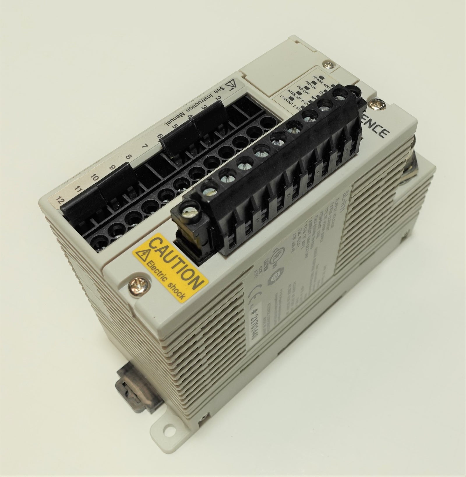 Keyence SL-R11 24VDC Light Curtain Safety Relay – PLC BARN